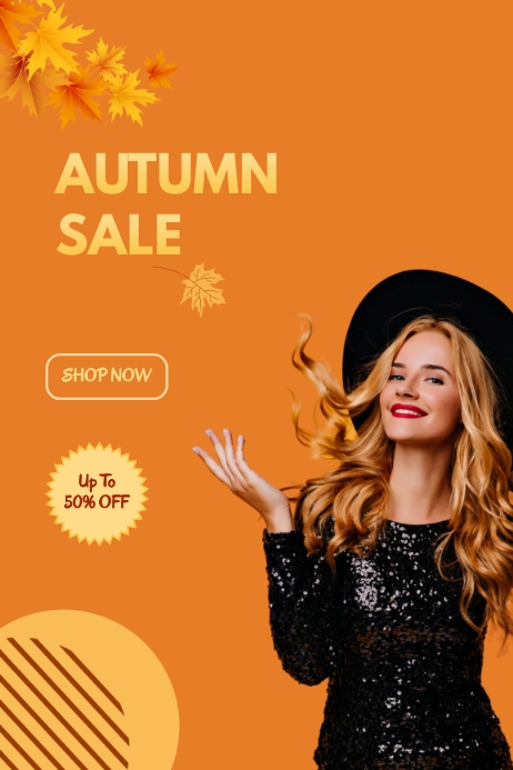 Autumn Sale Template | PosterMyWall
