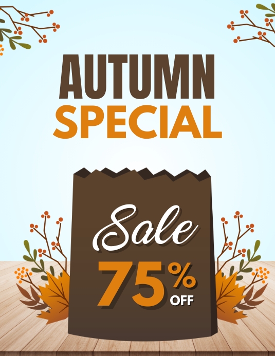Copy of autumn sale | PosterMyWall