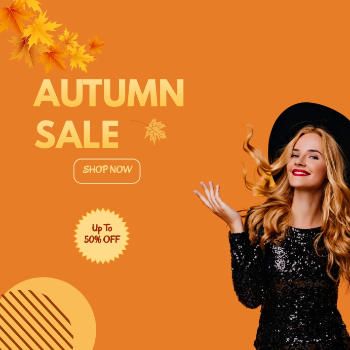Autumn Sale Template | PosterMyWall