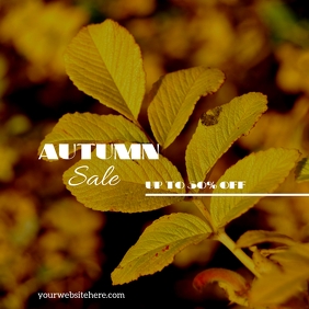 autumn ad template | PosterMyWall