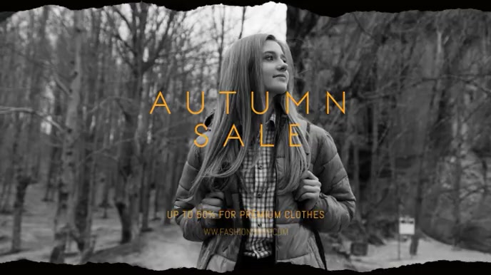 Autumn Sale Display Template | PosterMyWall