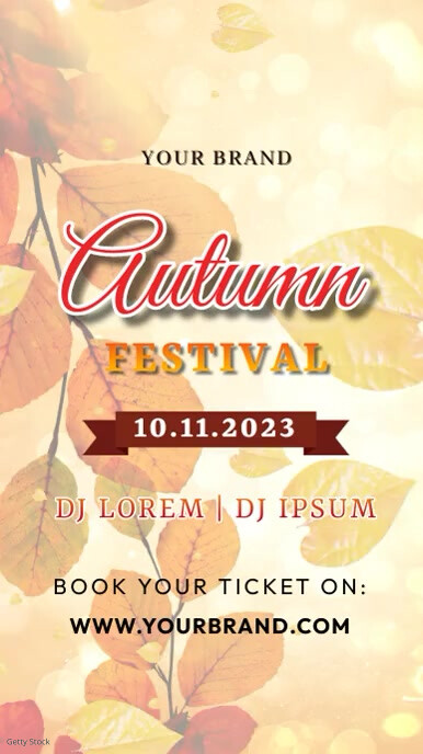 Autumn Sale Festival Ads Template | PosterMyWall
