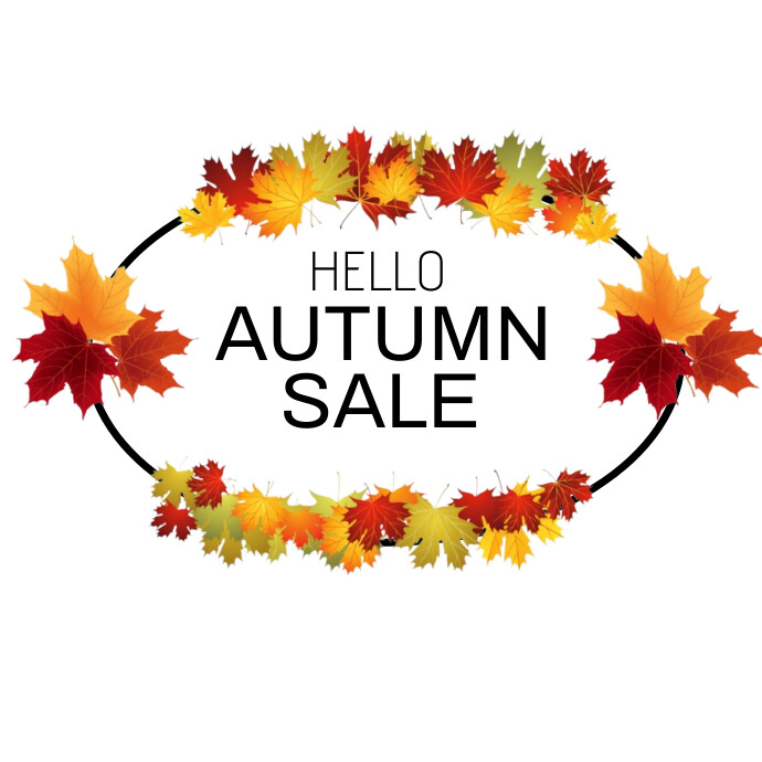 autumn sale flyer Template | PosterMyWall