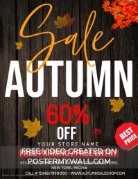 Autumn Sale Flyer Template | PosterMyWall