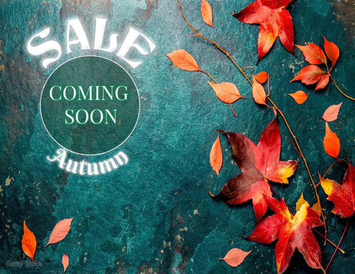 Autumn Sale Flyer Template | PosterMyWall