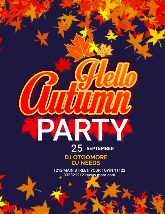 Autumn Sale Flyer Template | PosterMyWall
