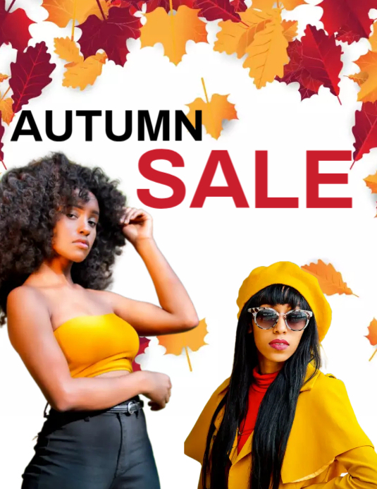 Autumn Sale Flyer Template | PosterMyWall