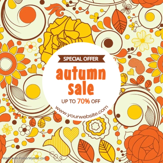 Copy of Autumn Sale Poster | PosterMyWall