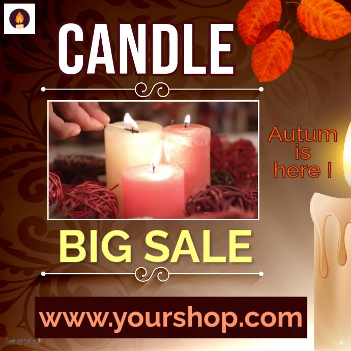 Autumn sale template | PosterMyWall
