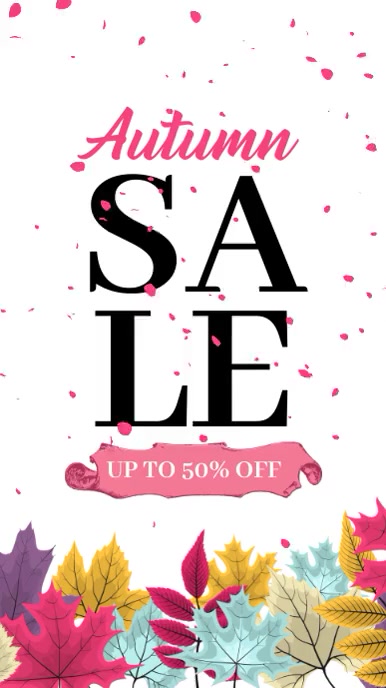 Autumn Sale Template | PosterMyWall