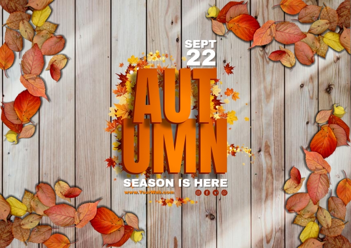 Autumn Season Template | PosterMyWall