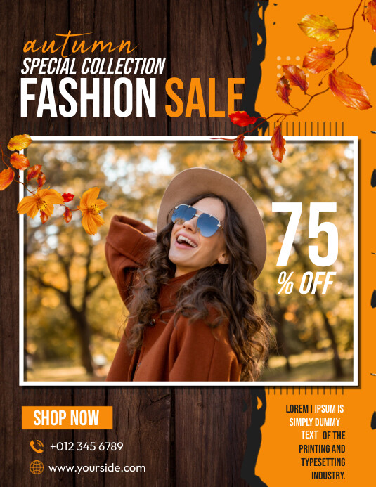 Autumn Special Collection Template | PosterMyWall