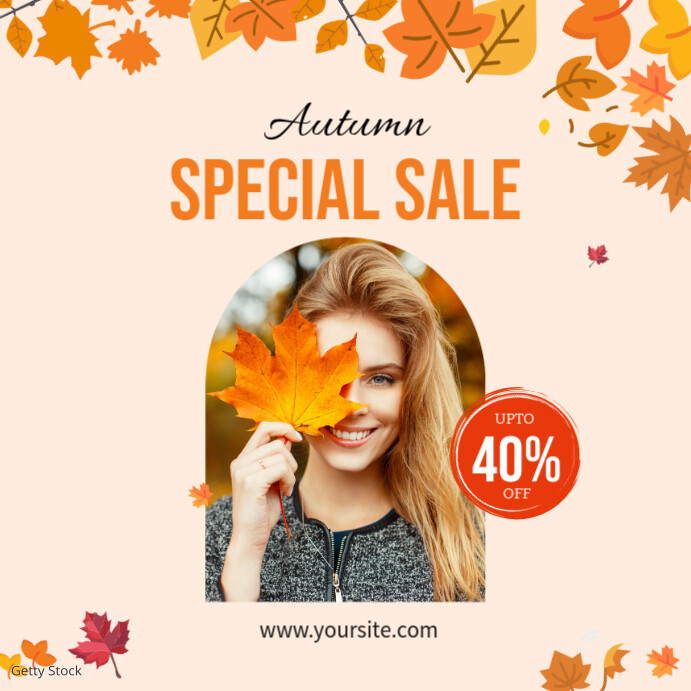 Autumn Special Sale Template | PosterMyWall