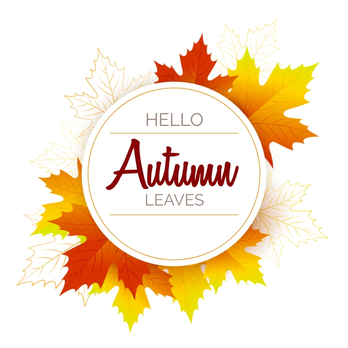 autumn template | PosterMyWall