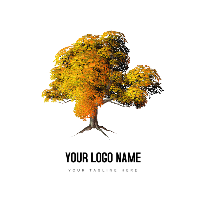 Autumn Tree Template | PosterMyWall