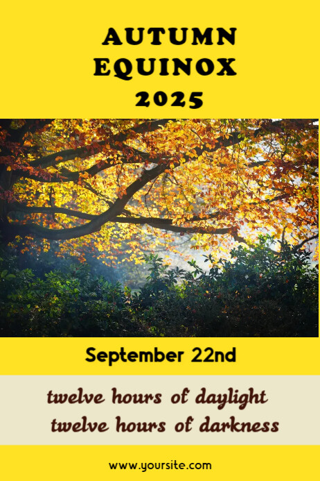 autumnequinox Template | PosterMyWall