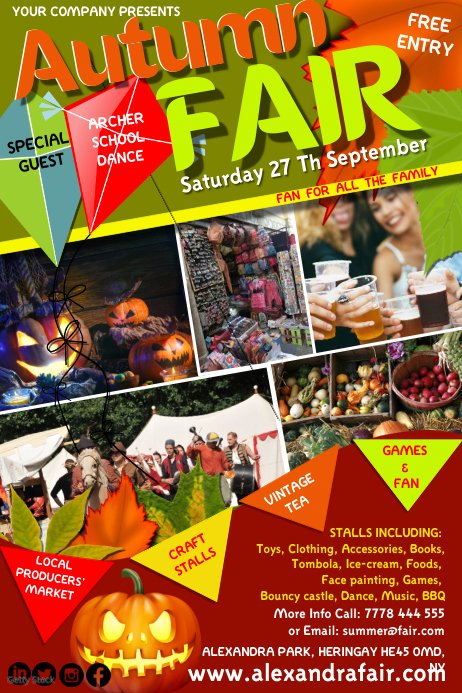 autumnfair1 Template | PosterMyWall
