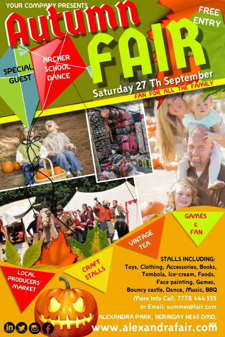 autumnfair7 Template | PosterMyWall