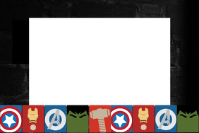 Platillas de Diseño Personalizable a Avengers | PosterMyWall