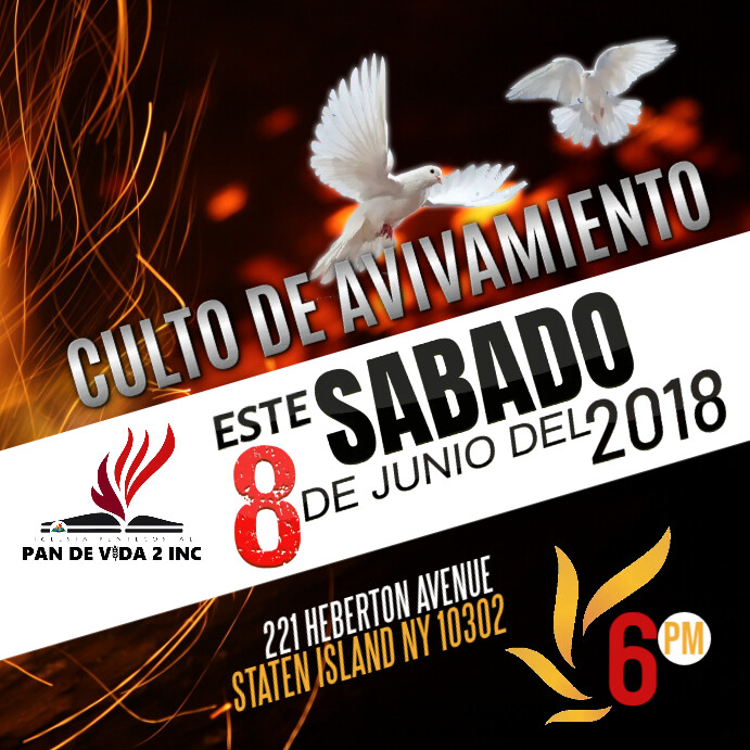 AVIVAMIENTO Template | PosterMyWall