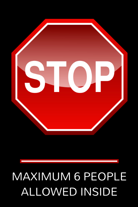 Copy of Avoid Covid-19: No Gathering | PosterMyWall