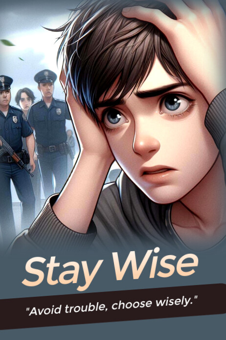 Copy of Avoid trouble | PosterMyWall