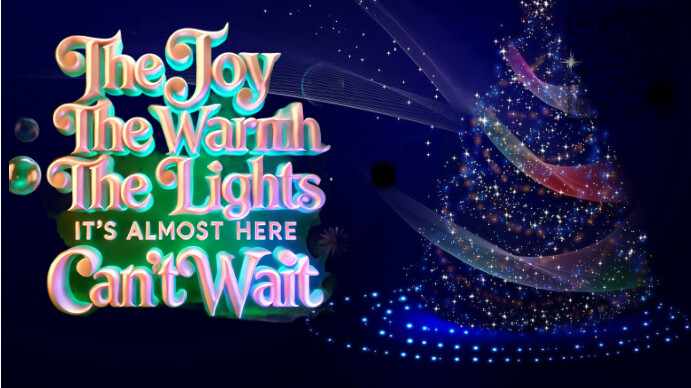 Plantilla de Awaiting Christmas template | PosterMyWall