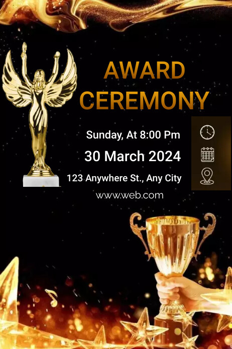 Award ceremony Templat | PosterMyWall