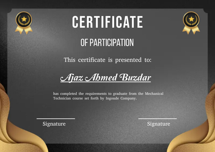 Award Certificate Template | PosterMyWall