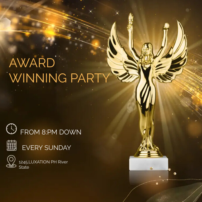 Award Template | PosterMyWall