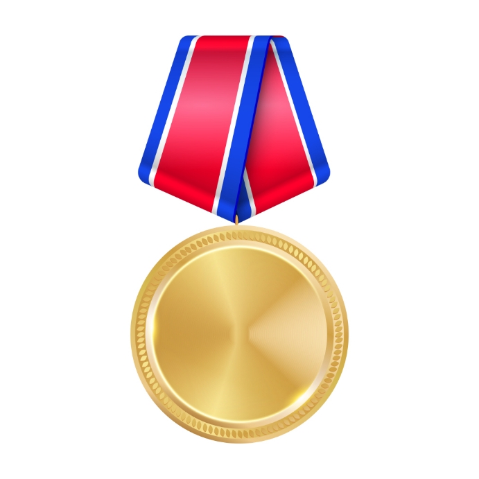 Award medal realistic circle composition Template | PosterMyWall