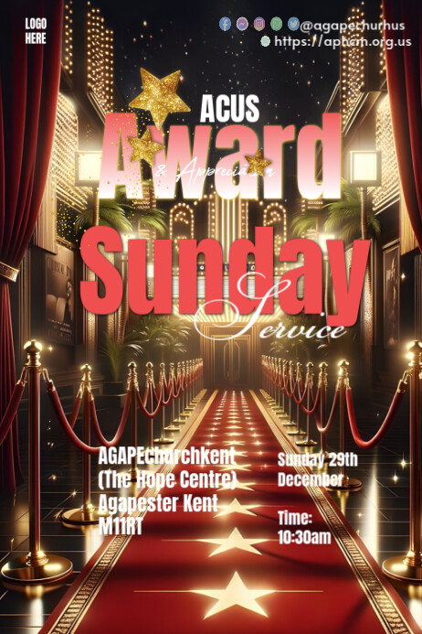 Copy of Award template design | PosterMyWall