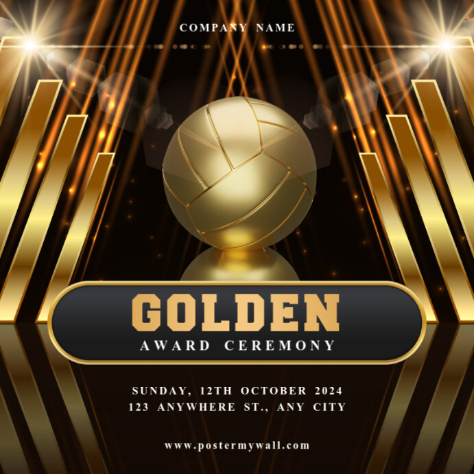 Awarding Night Instagram Post Template | PosterMyWall