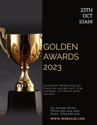 Awards ceremony flyer templates | PosterMyWall