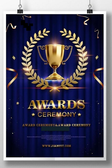 Copy of awards ceremony template | PosterMyWall