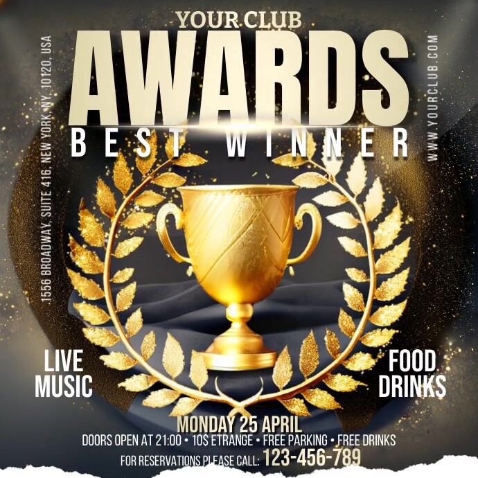 Copy of Awards | PosterMyWall