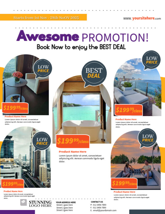 Awesome Promotion Template | PosterMyWall