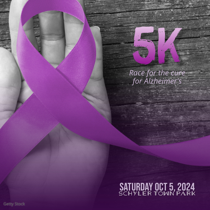 Azheimer's Disease 5k Run Walk Instagram Template | PosterMyWall