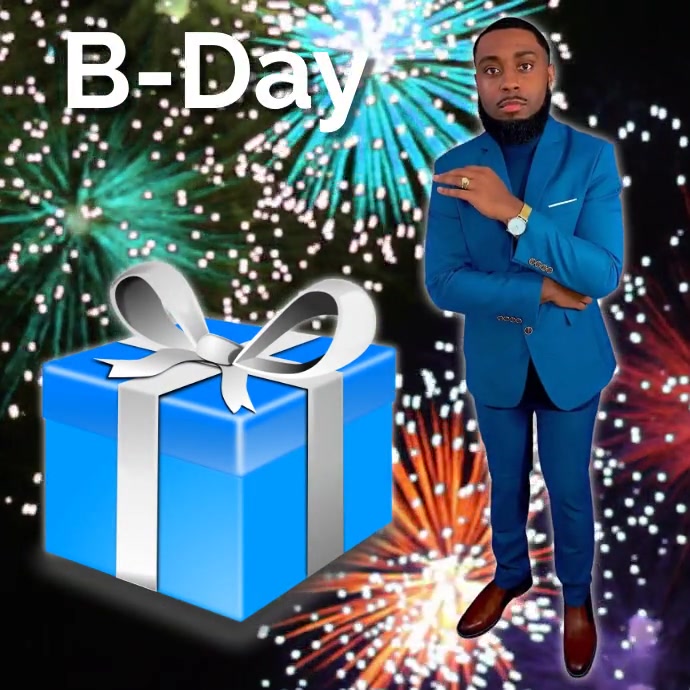 B-Day Template | PosterMyWall