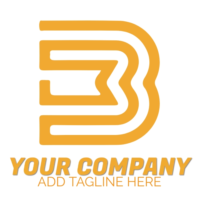 B letter Logo | B logo Template | PosterMyWall