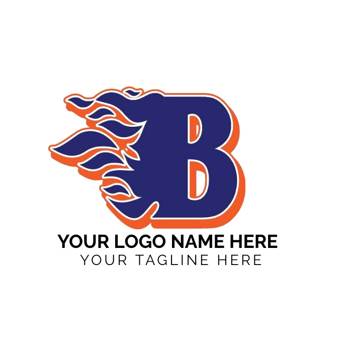 b letter logo Template | PosterMyWall