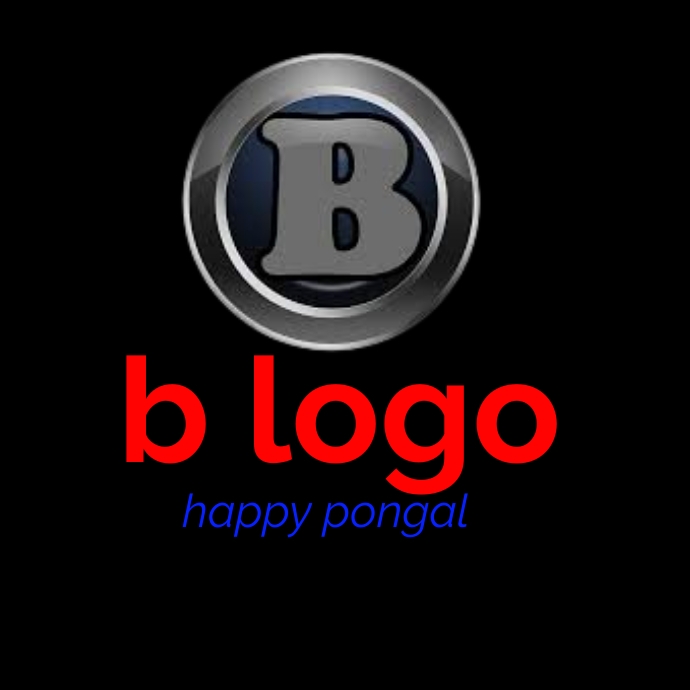 b logo Template | PosterMyWall