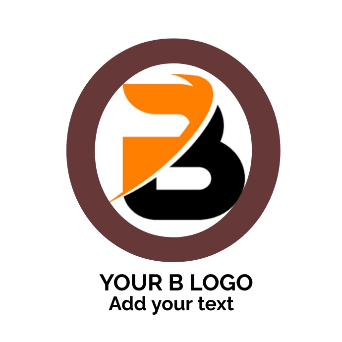 B logo Template | PosterMyWall