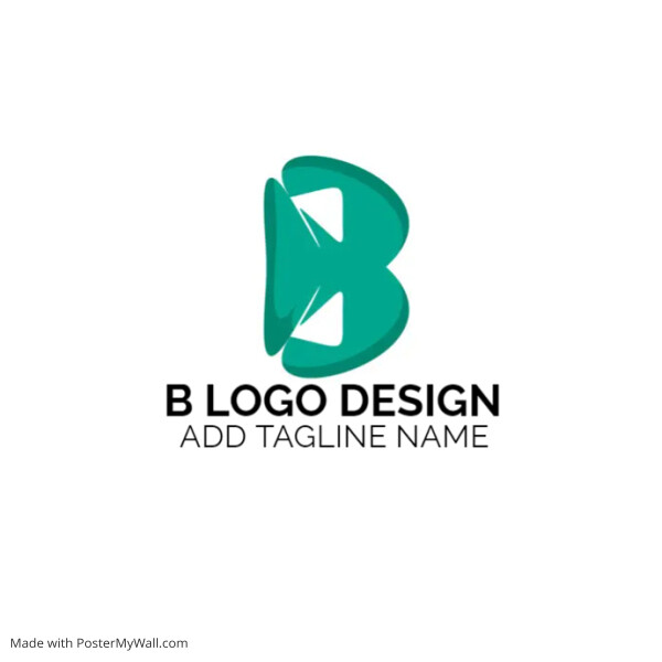 b logo Template | PosterMyWall
