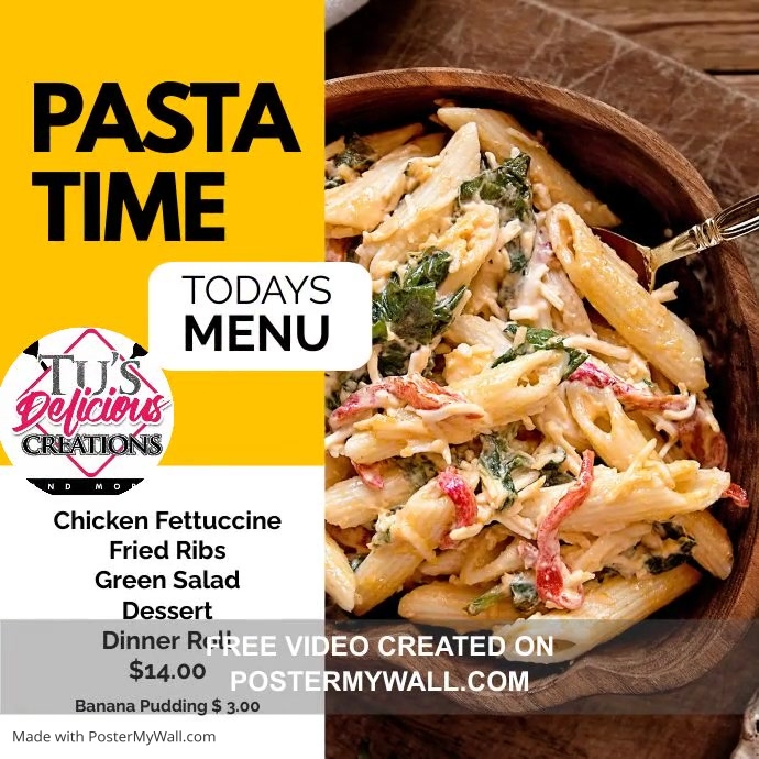 PASTA RESTAURANT | PosterMyWall