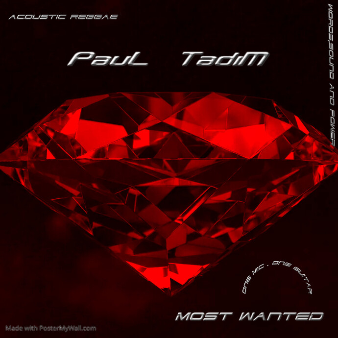 Diamond Red Mixtape CD Cover | PosterMyWall