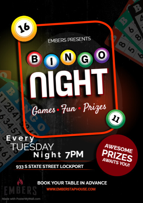 bingo night | PosterMyWall