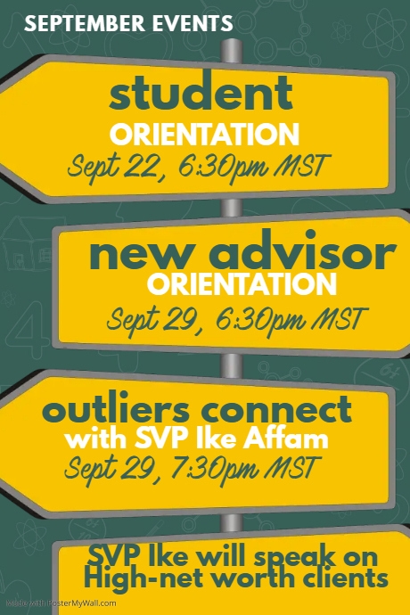 Copy of Freshman Orientation Event Flyer Template | PosterMyWall