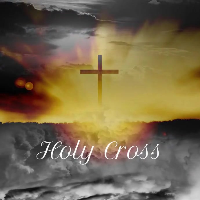 Holy Cross Video Album Cover Music | PosterMyWall