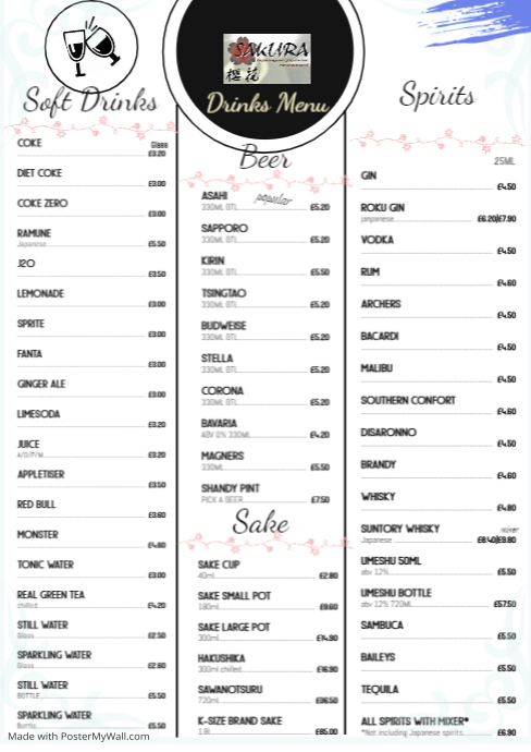 DRINK PAGE 1 (1) | PosterMyWall